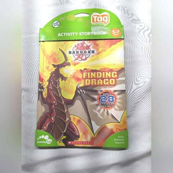 Leapfrog | Toys | New Collectible Leapfrog Tag Book Bakugan Finding ...
